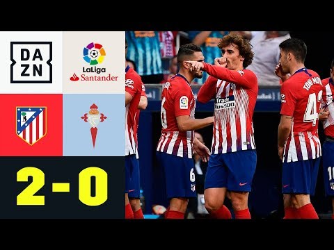 Antoine Griezmann zündet die Rakete: Atletico Madrid - Celta Vigo 2:0 | La Liga | Highlights | DAZN