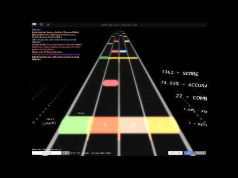 ROBLOX Rhythm Track Alpha | Doing hard difficulty - YouTube
