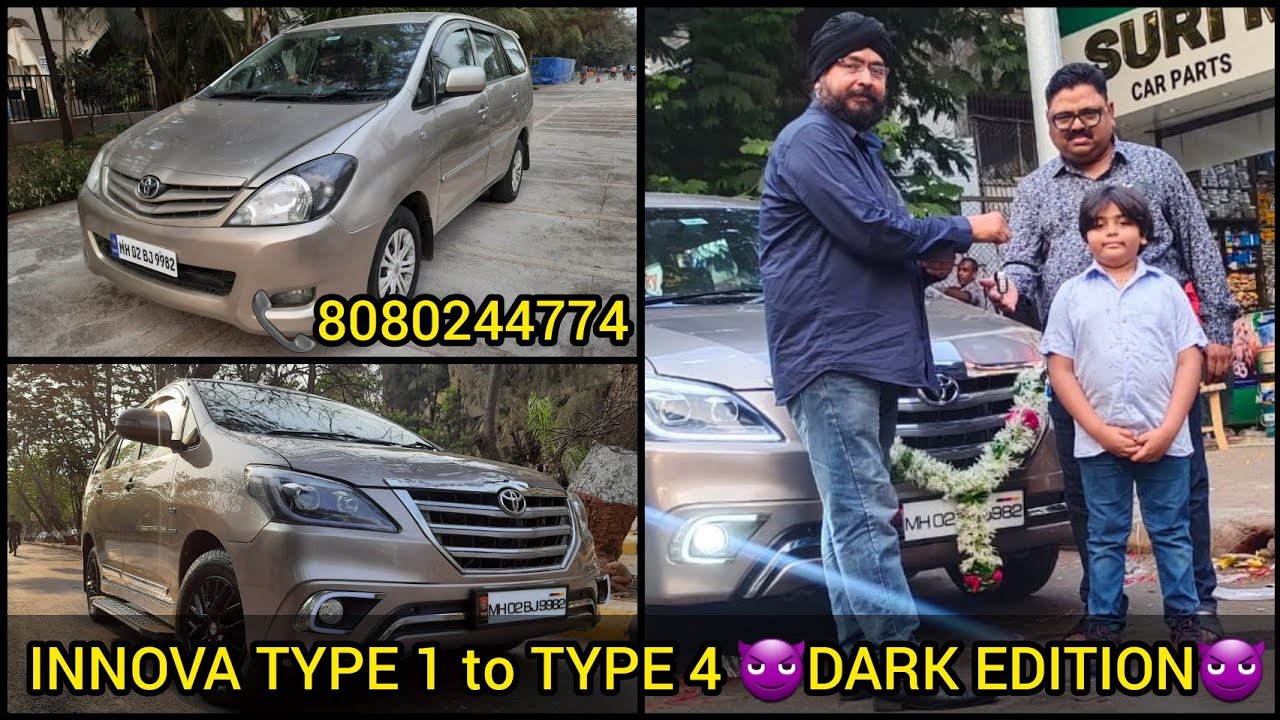 Innova type 1 modified to type 4 | Dark Edition | Best modification in ...