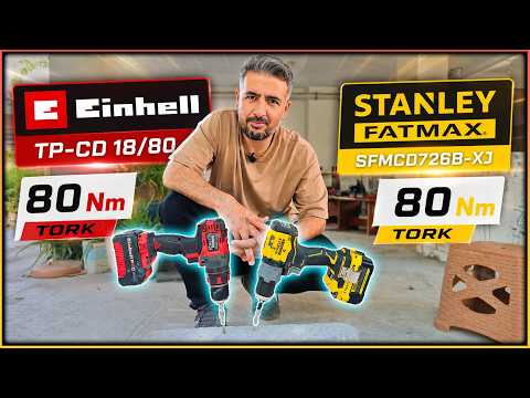 Einhell 80Nm vs Stanley Fatmax 80Nm 😱 Aynı Güçte Ama Sonuç Şaşırttı!