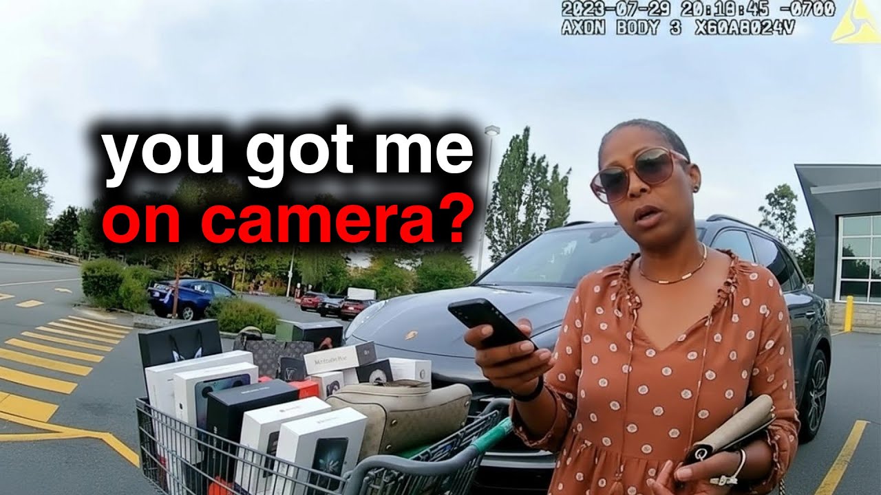 When Extreme Shoplifters Realize They've Finally Been Caught - YouTube