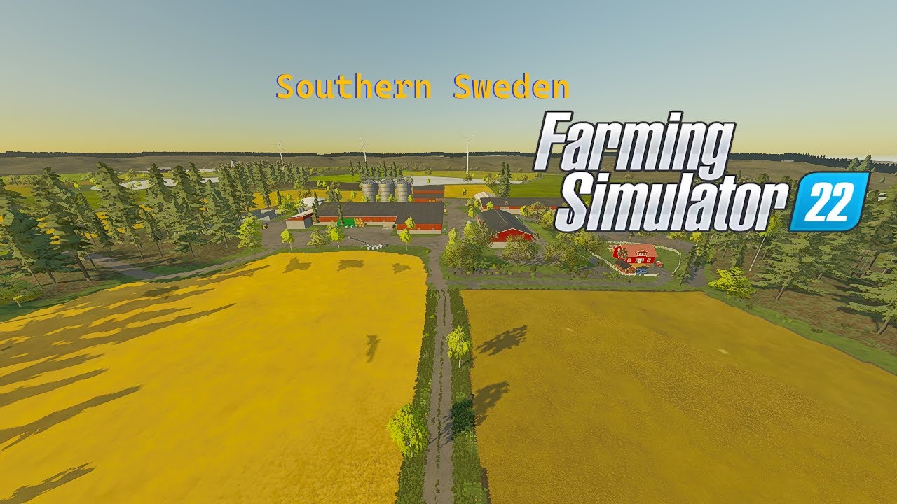 Southern Sweden Farming Simulator 22 S2E02 (del1/2) - YouTube