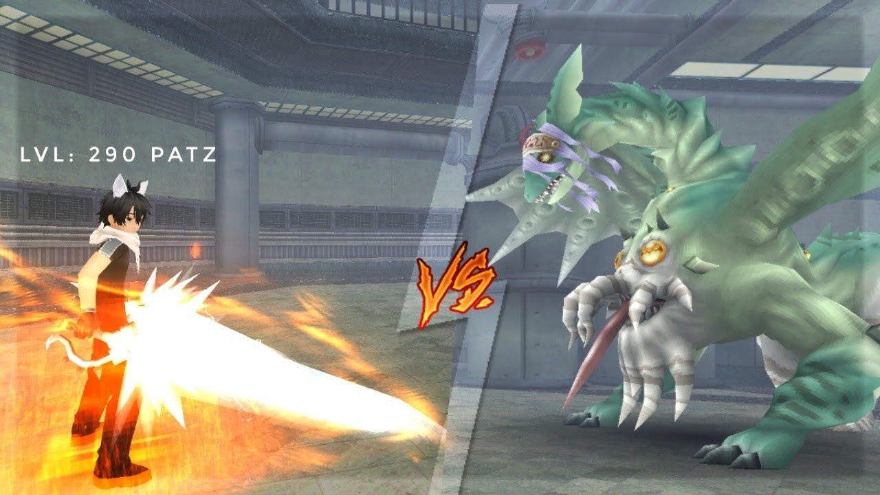 Toram Online Solo Dual Sword 290 vs Trickster Dragon Mimyugon (Ultimate ...