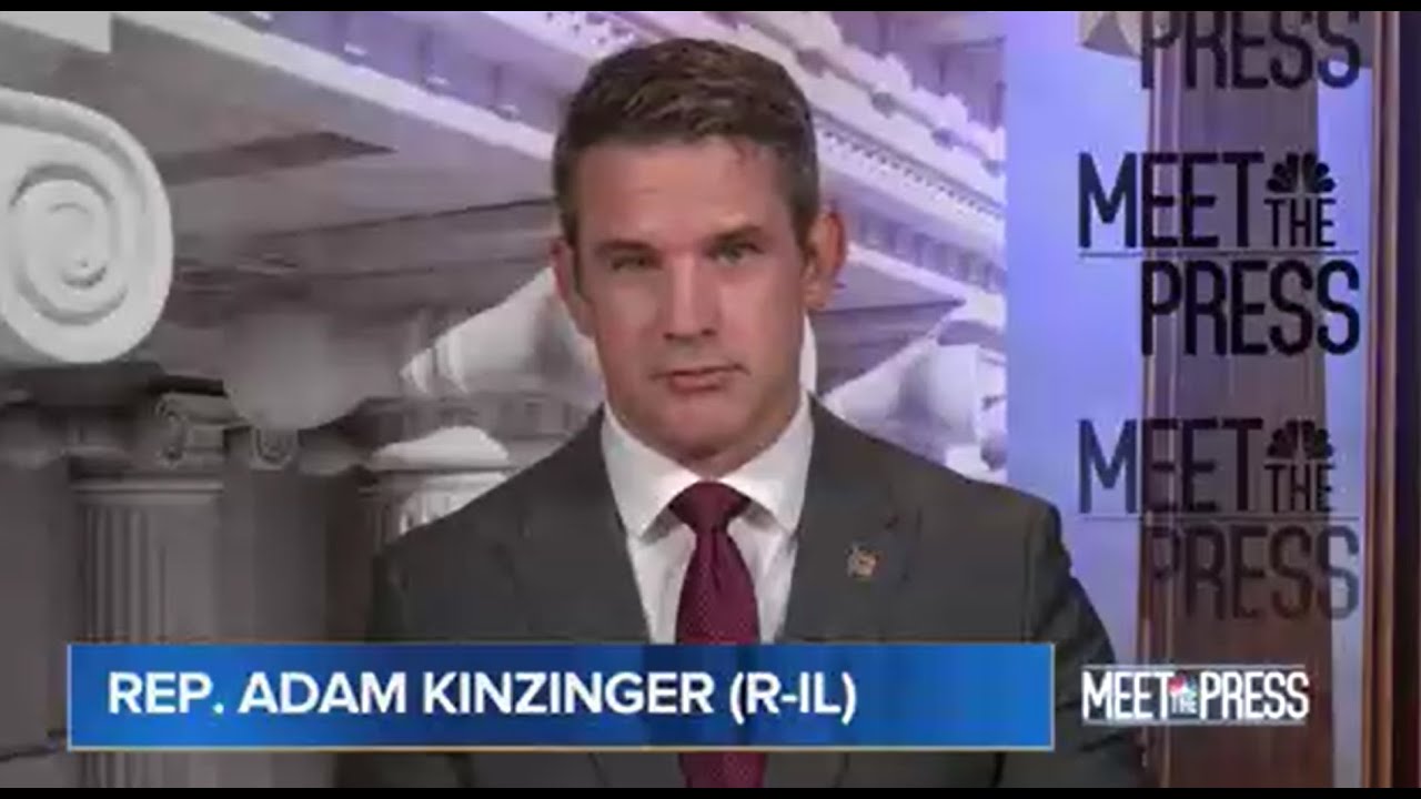 Rep. Kinzinger On NBC 'Meet the Press' Discussing the Current State of ...