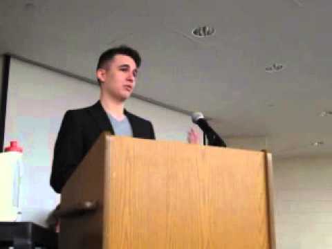 Mitchell Tortelli Speech and Q&A (Vice-Presidential Candidate) - YouTube