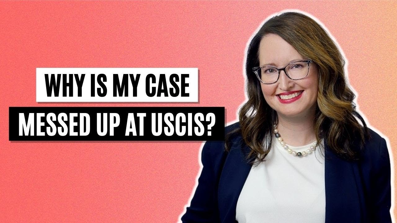 Why is my case messed up at USCIS? - YouTube