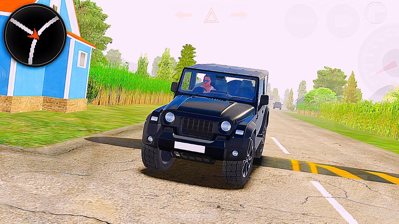 Black Modified Thar Gameplay - Sidhumoosewala Doller Song - YouTube