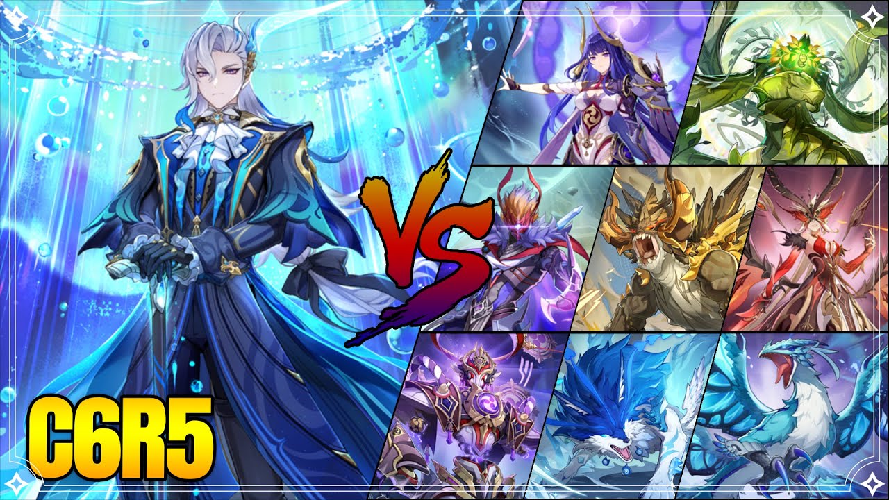 C6R5 Neuvillette VS ALL Weekly Bosses | Neuvillette Showcase |【Genshin ...