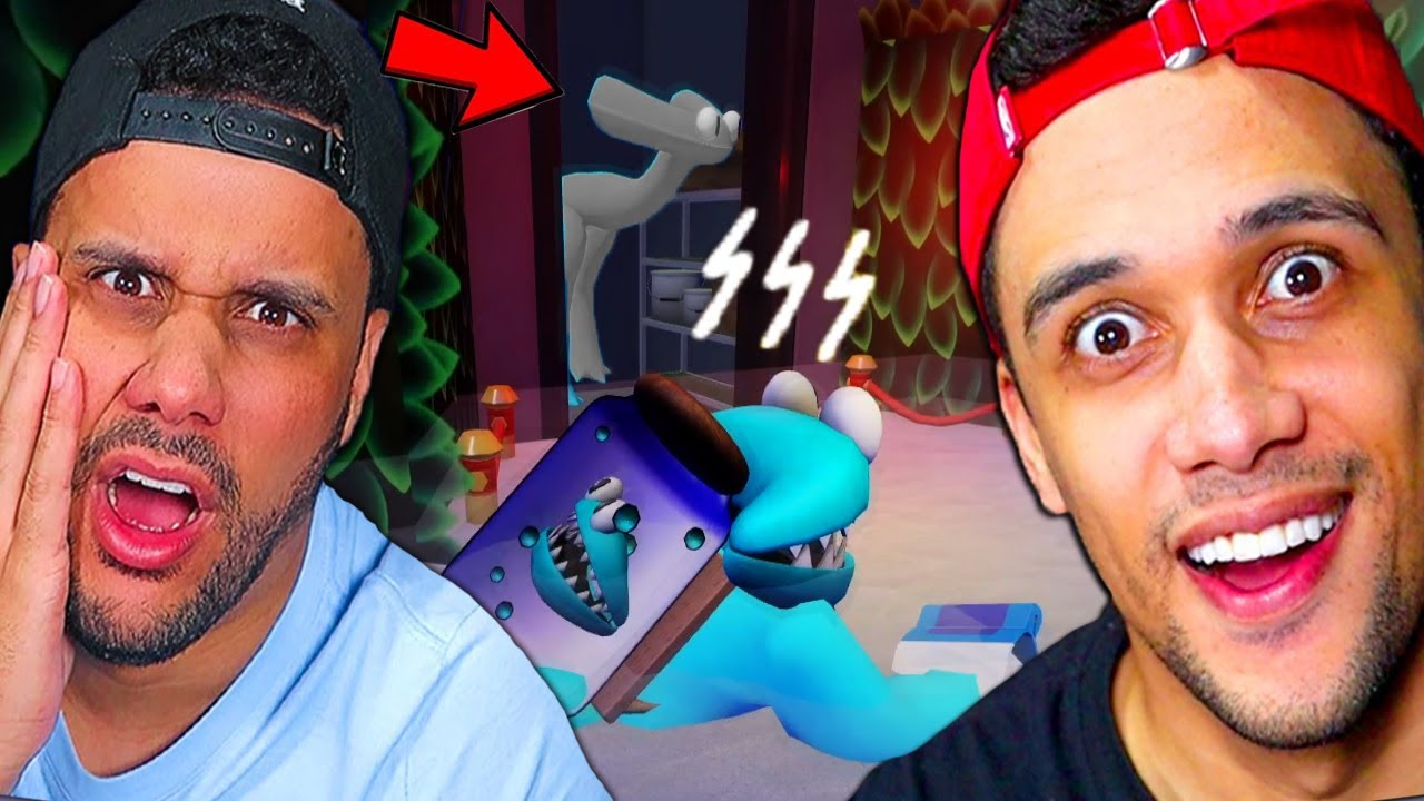 ROUBAMOS a HABILIDADE da MOSTRO CIANA no Rainbow Friends 2 (Roblox ...