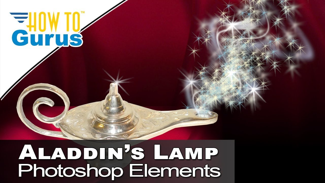 How You Can Make an Aladdin's Lamp Fantasy Effect in Photoshop Elements ...
