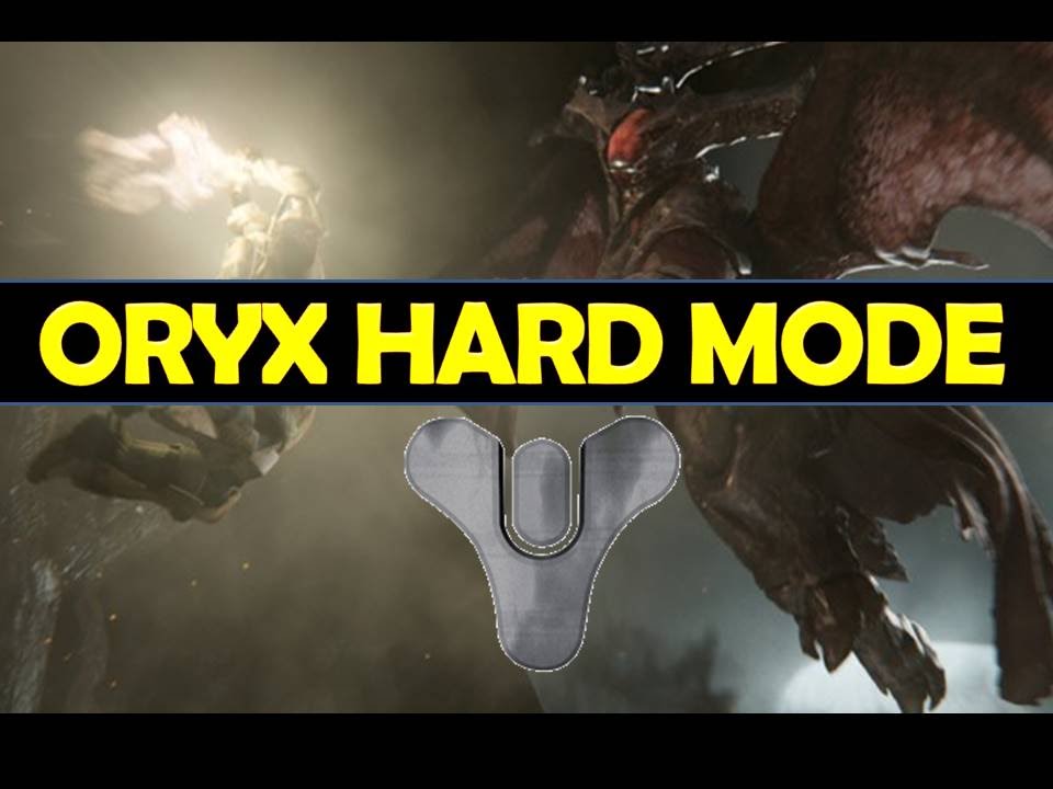 DESTINY - ORYX HARD MODE RAID "RELEASE - TAG" - YouTube