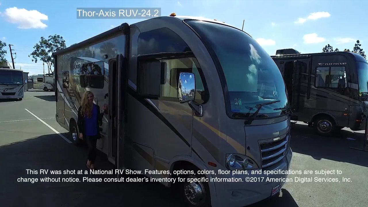 2017 Thor Motor Coach-Axis RUV-24.2 - YouTube