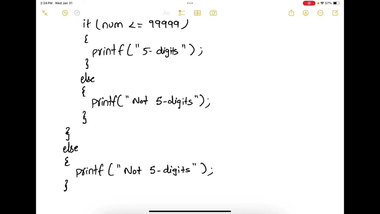 46. Example - Determine 5 digit number - YouTube