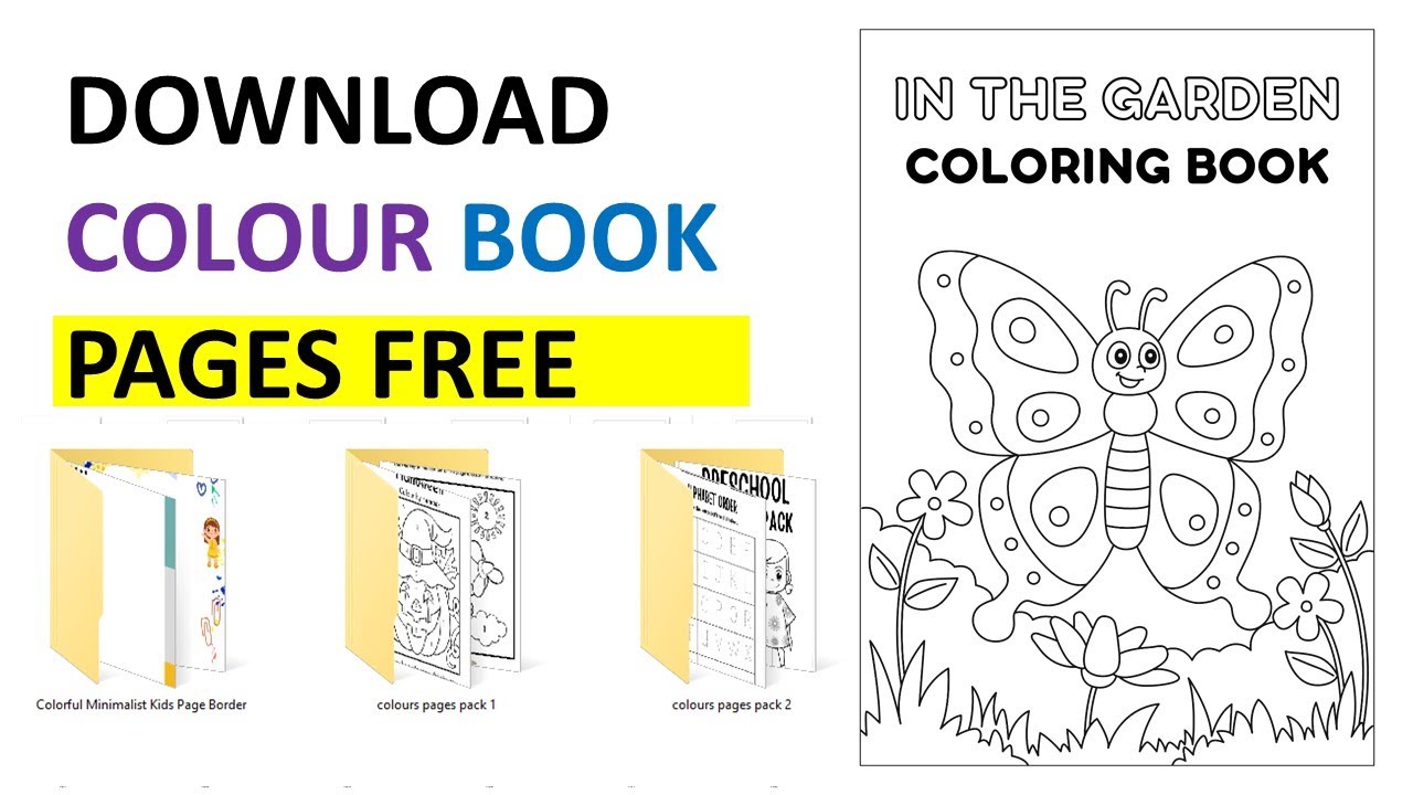 How To Download and Create Coloring Books FAST | Step by Step Guide ...