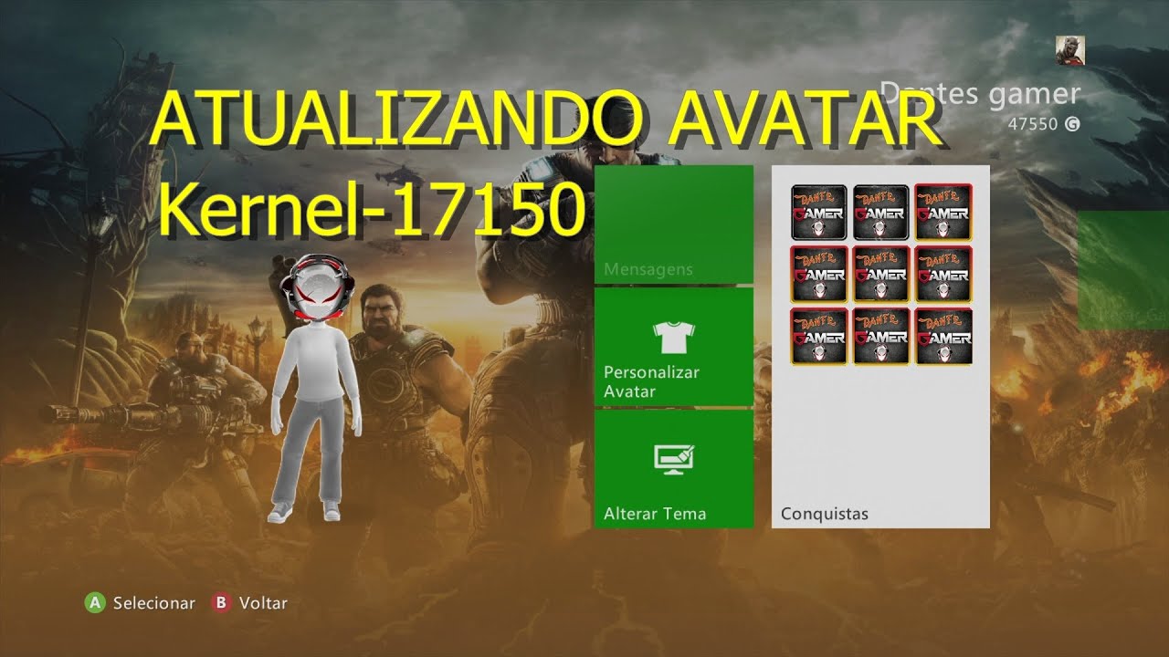 Atualizando Avatar Kernel 17150(RGH-JTAG) - YouTube