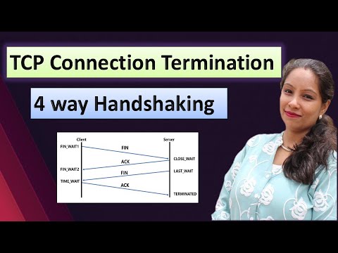 TCP Connection Termination 🔥 4-Way Handshake Explained Clearly! - YouTube
