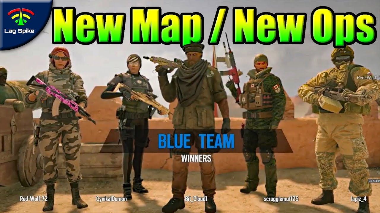 New Map and Operators - Kaid and Nomad - Rainbow Six Siege Gameplay on ...