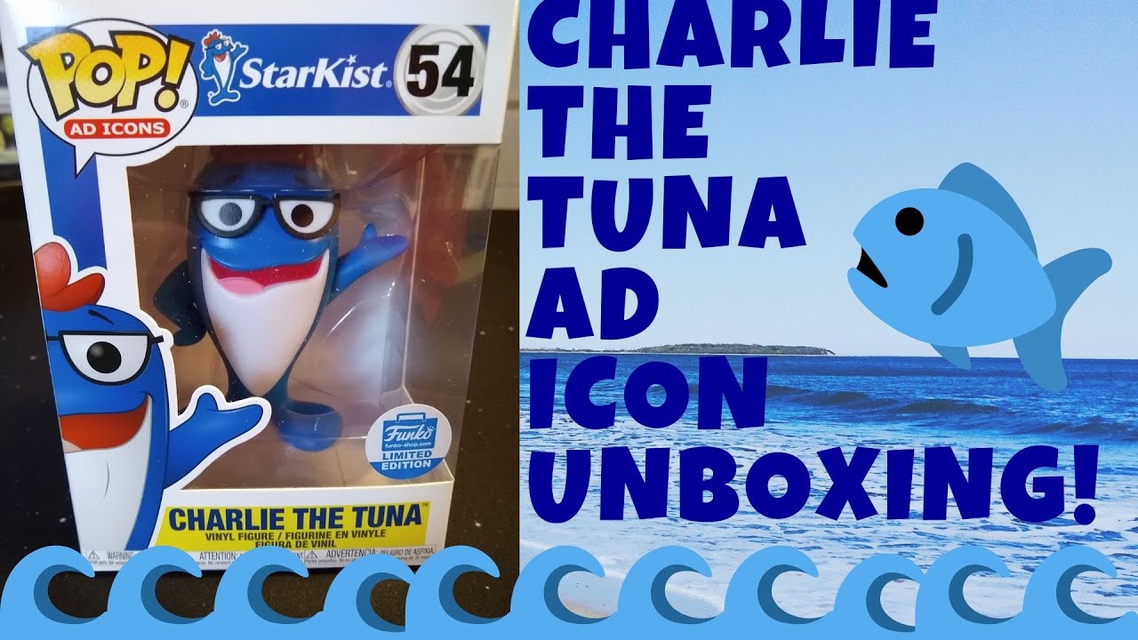 Charlie The Tuna Ad Icon Unboxing! Funko Shop Exclusive - YouTube
