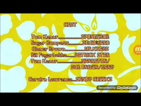SpongeBob|end credits|Nickelodeon - YouTube