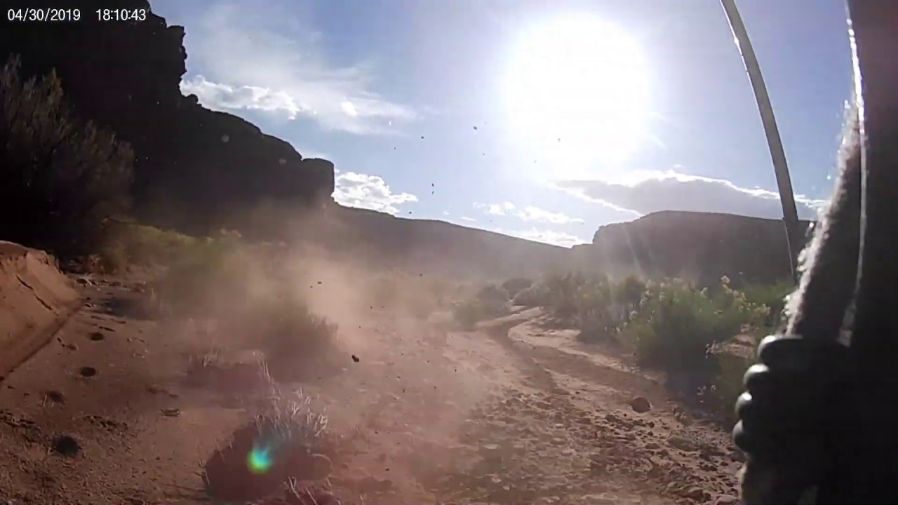 A rip up Lockhart Canyon (rear view) - YouTube