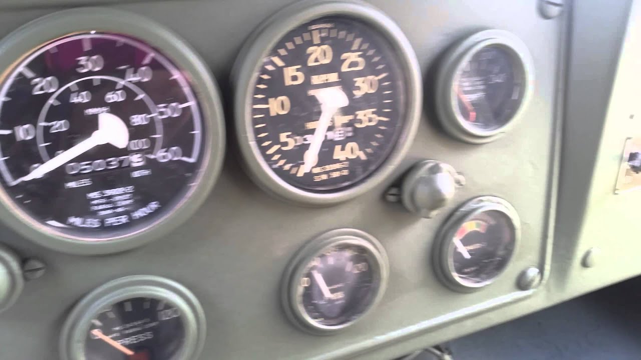 M35a2 interior - YouTube