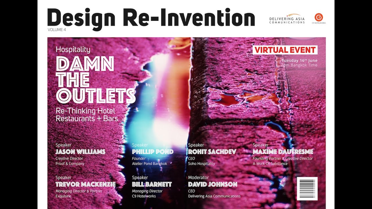 Design Re-Invention. Volume 4. Hospitality. Damn the Outlets. Re ...