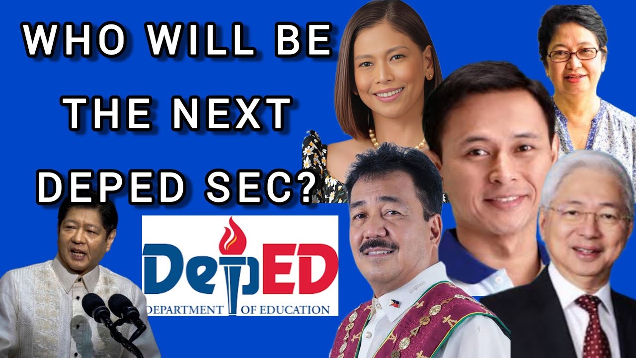 New DepEd Secretary | Sino Kaya ang Mapipili - YouTube
