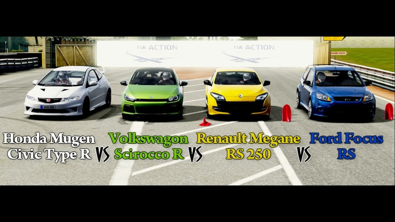 Forza Motorsport 4 Battle - S1.E18: Hot Hatches 2 - YouTube
