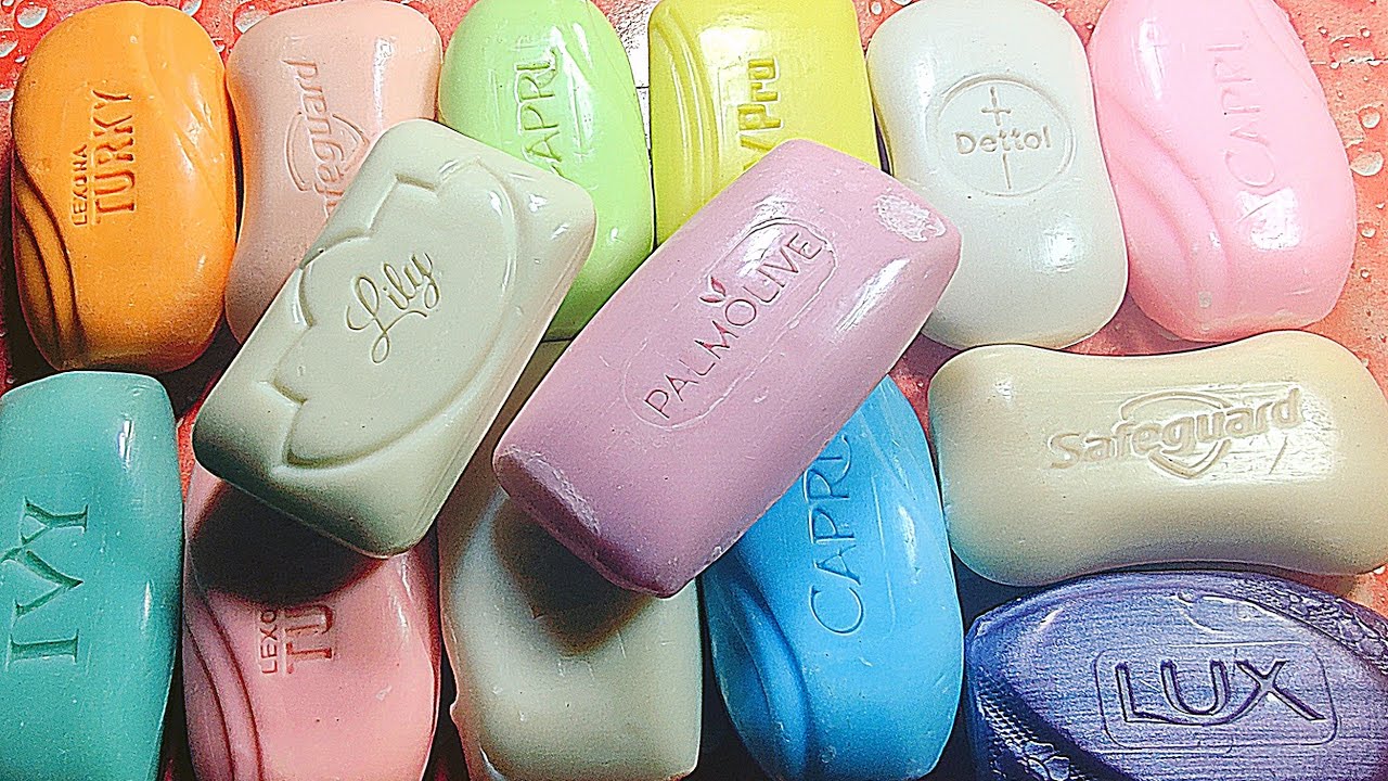 Unwrapping ASMR Soap opening Haul Leisurely Unpacking Soaps Satisfying ...