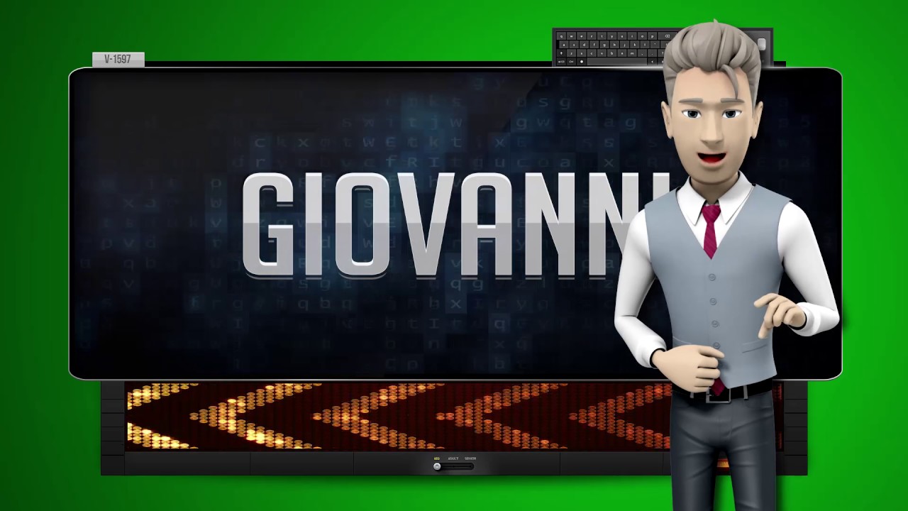 GIOVANNI - How to say it Backwards - YouTube