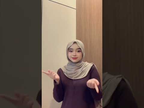 Tik tok hijab tobrut cantik manis ID @ellaaaash