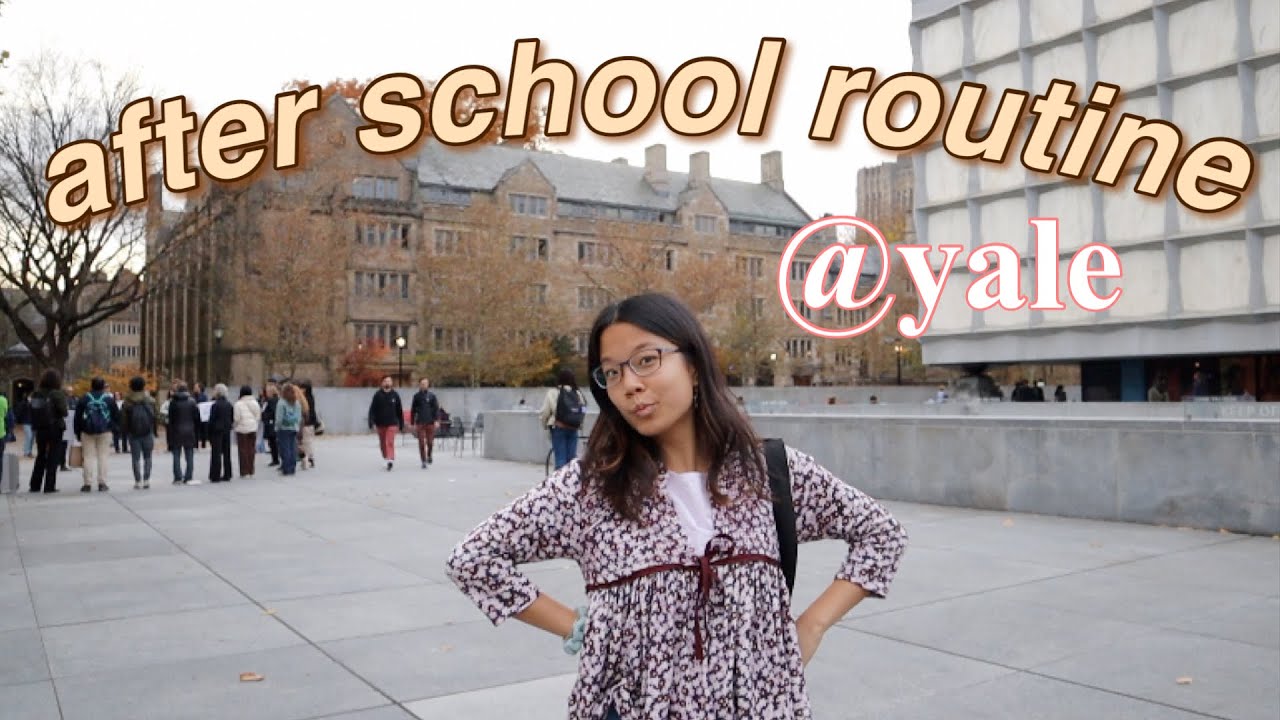 college after school and night routine | realistic and productive - YouTube