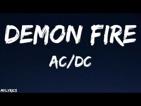 AC/DC - Demon Fire (Lyrics)