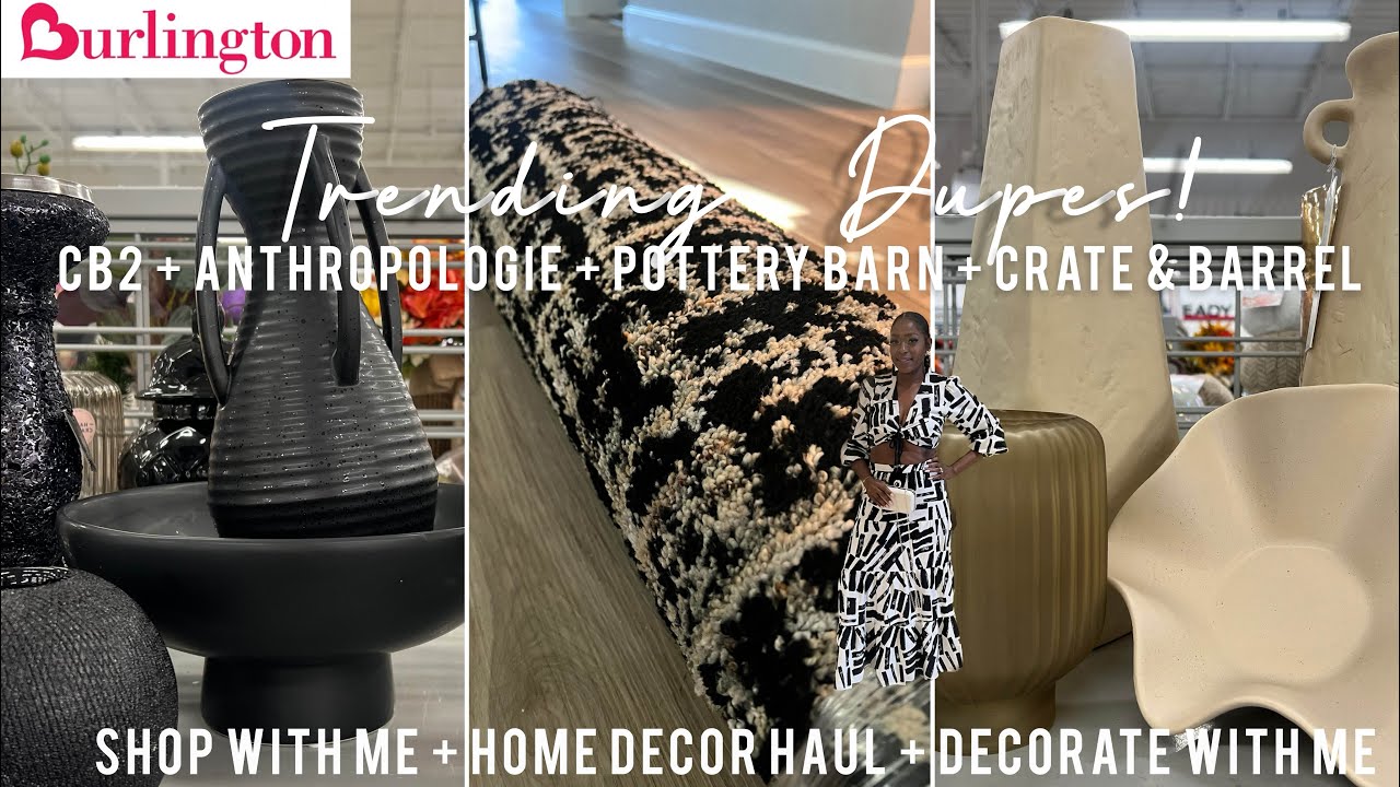 CB2 + Anthropologie + Crate & Barrel + Pottery Barn Dupes | Burlington ...
