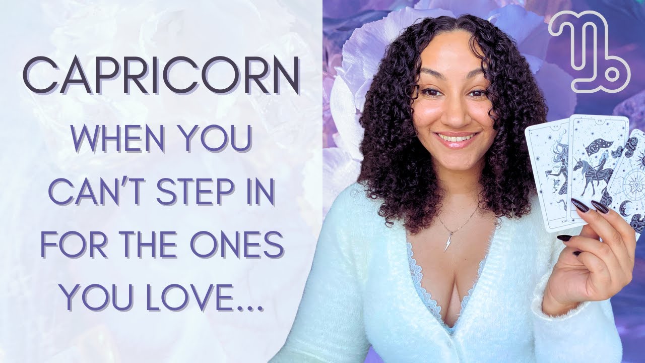 Capricorn ♑️ Letting Them Fight Their Own Battles is HARD | December ...