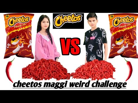 Maggi cheetos challenge || viral hack || weird challenge || rafay ...