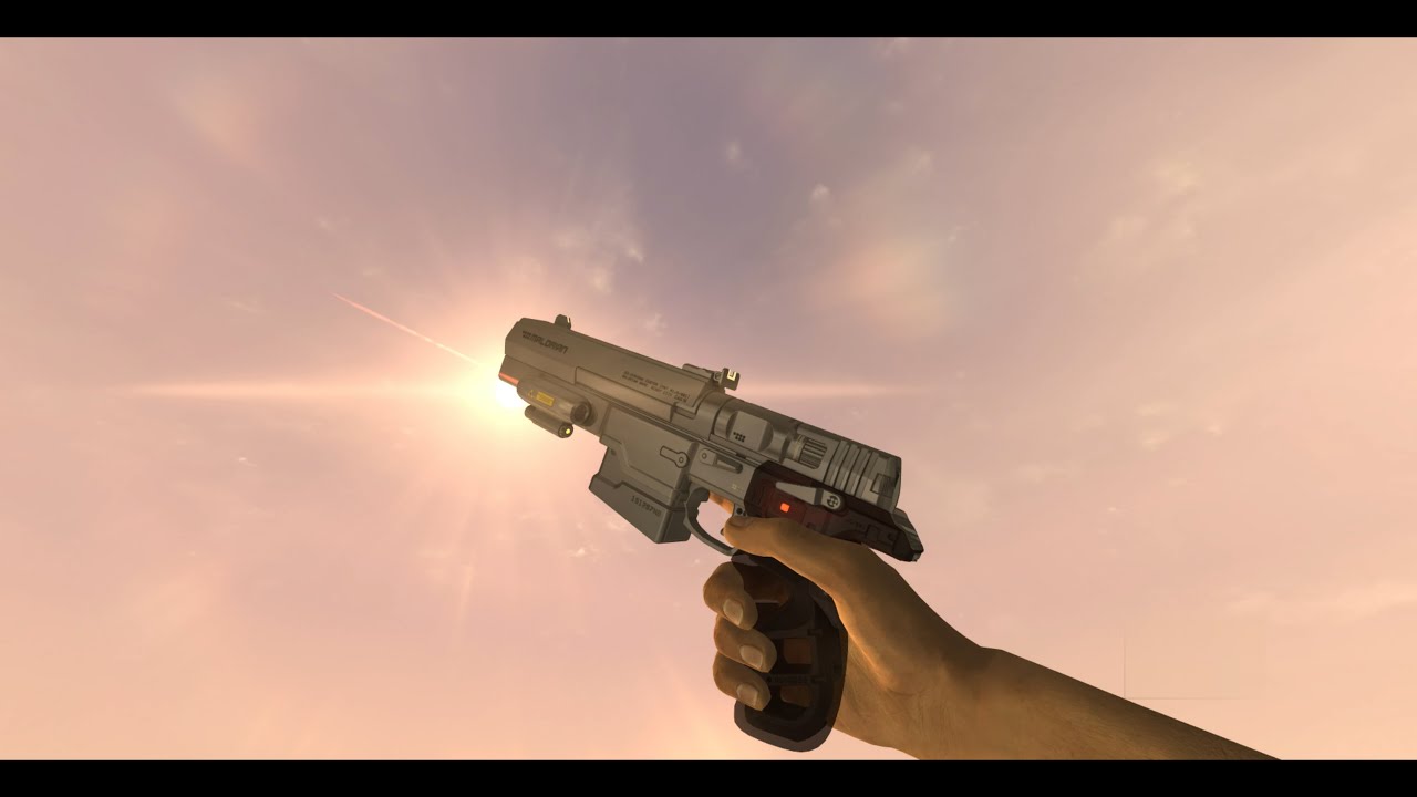 Johnny Silverhand's Pistol in Fallout New Vegas - YouTube
