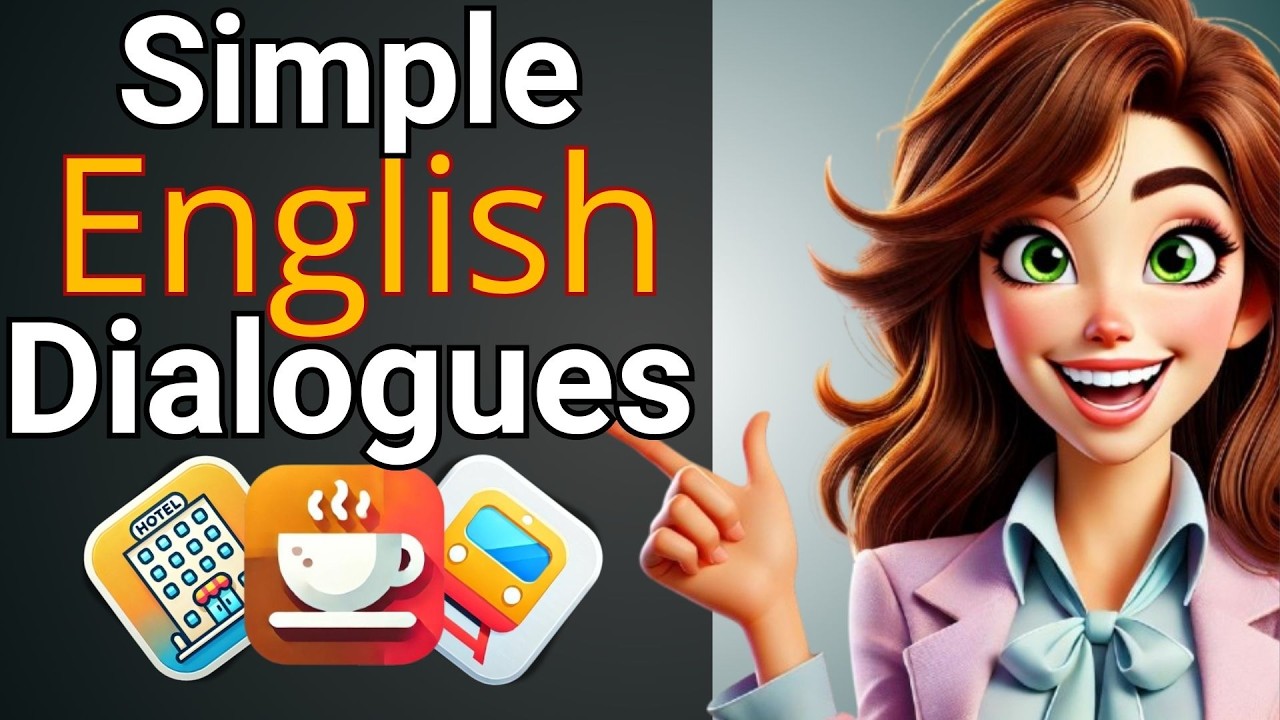 English Dialogues for Beginners | Practice Conversational English with ...