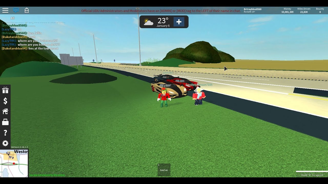 Roblox: Ultimate Driving, Reaching 10 Million before the UD update ...
