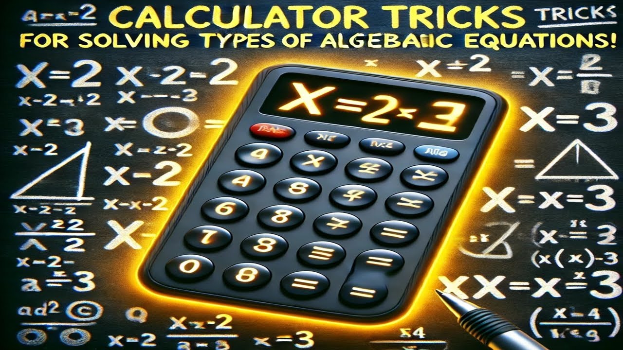 How To Solve Linear Equation By Using Calculator #ioe #engineering # ...