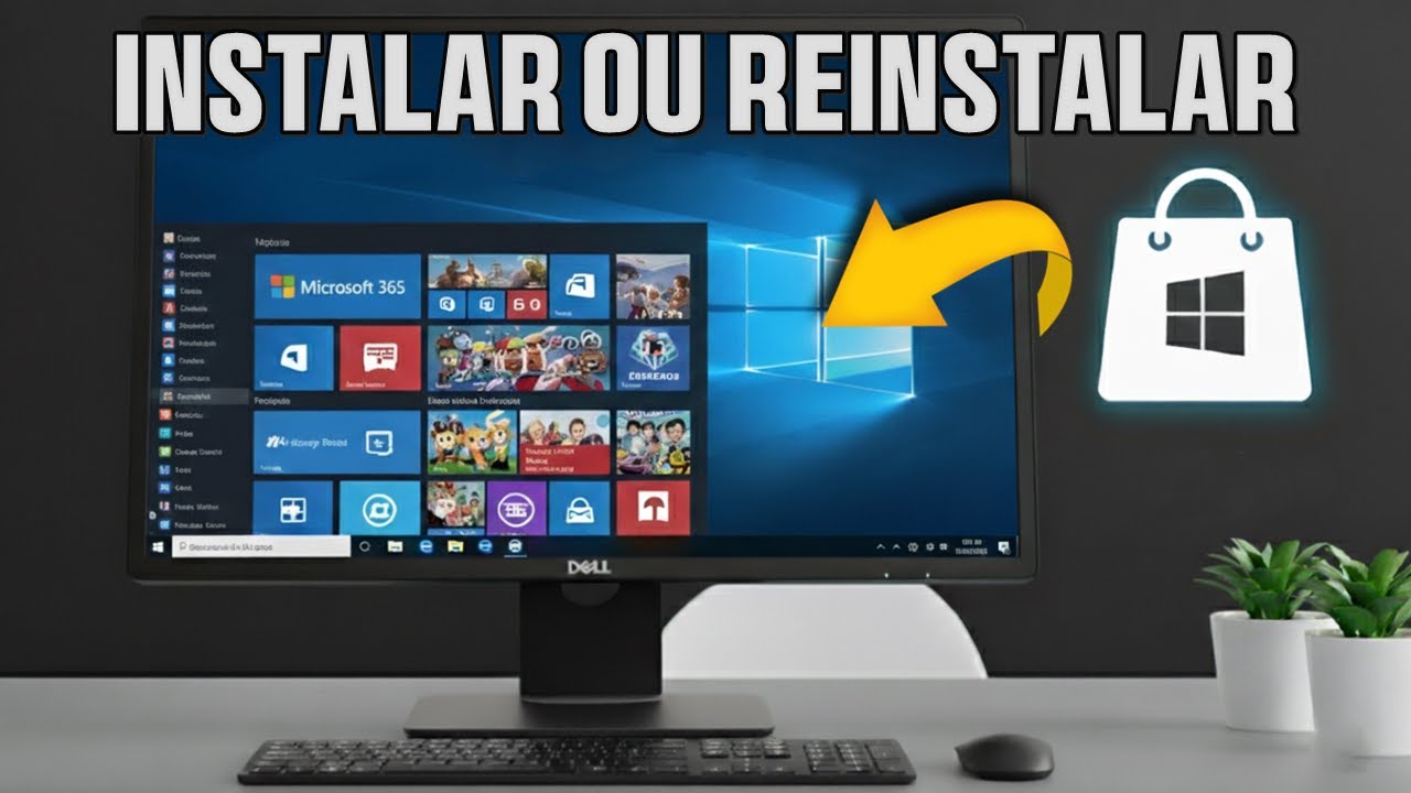 Como Instalar ou Reinstalar Loja de Aplicativo do Windows 11 e 10 ...