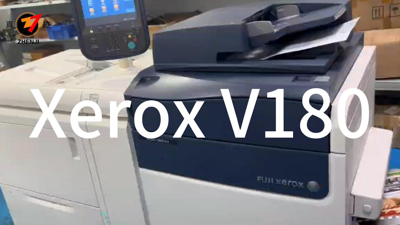 #xerox Xerox Versant Press V180 Printer - YouTube