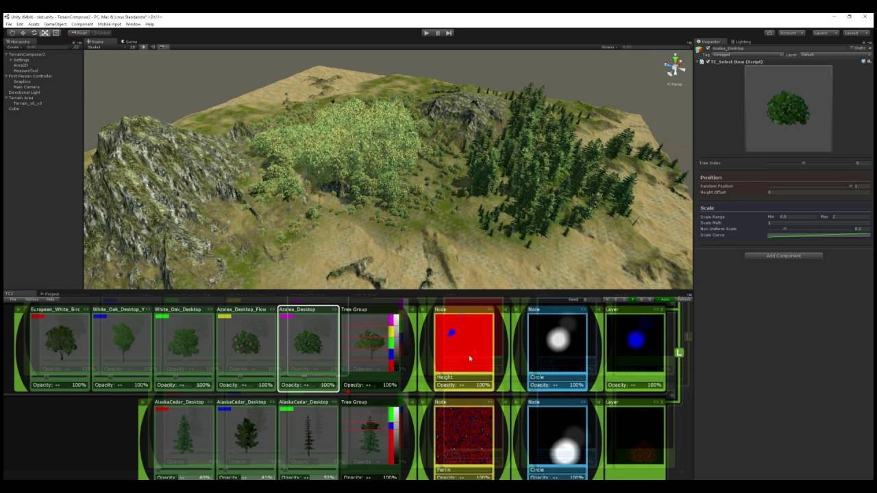 TerrainComposer2 tutorial - How to make a terrain from scratch - YouTube
