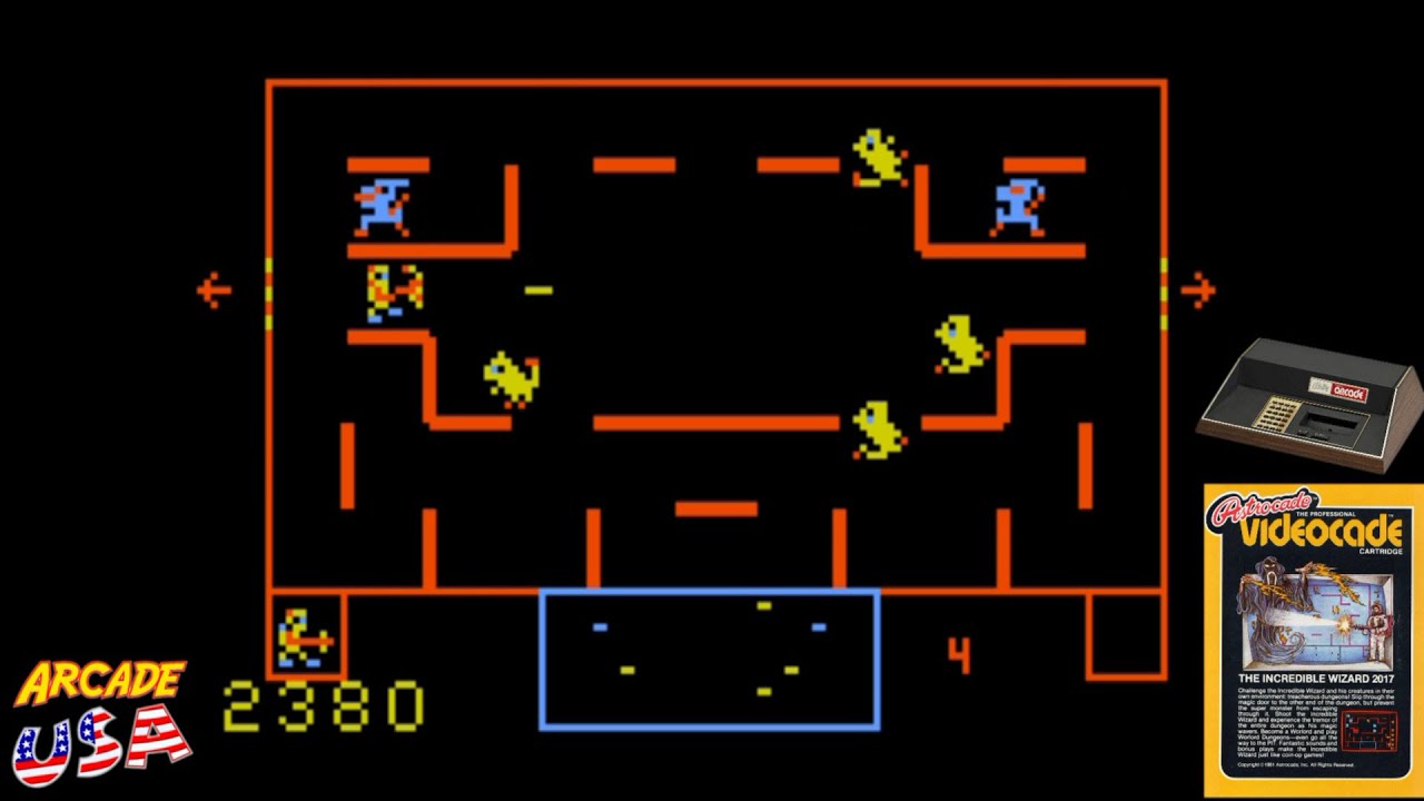 The Incredible Wizard! (Bally Astrocade) - YouTube