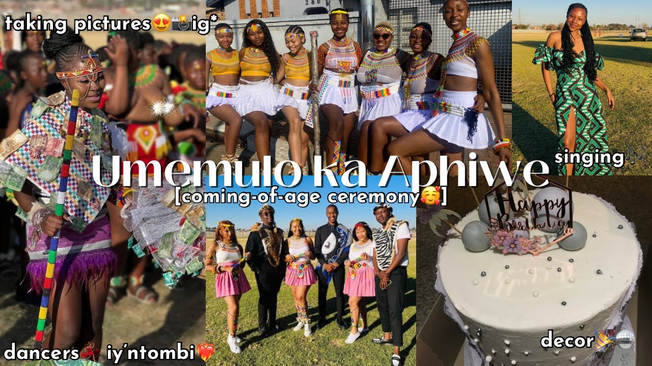 umemulo ka aphiwe nkomo😍//coming of age ceremony ! 🤍 || 22ka🩷 || south ...