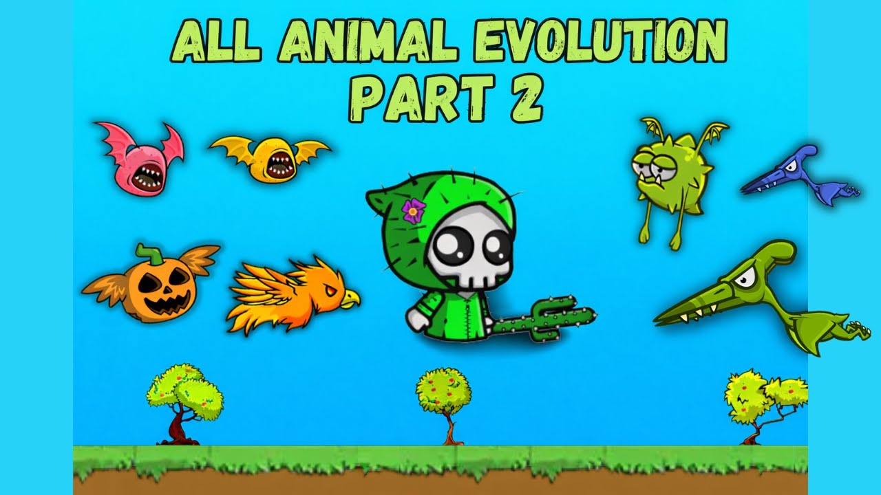 All Animal Evolution Part 2 🐾 | EvoWorld.io Rare Animals & Full ...