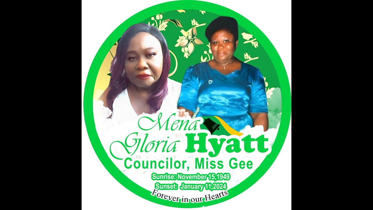 Mena Gloria Hyatt "Councilor" (Funeral Service) - YouTube