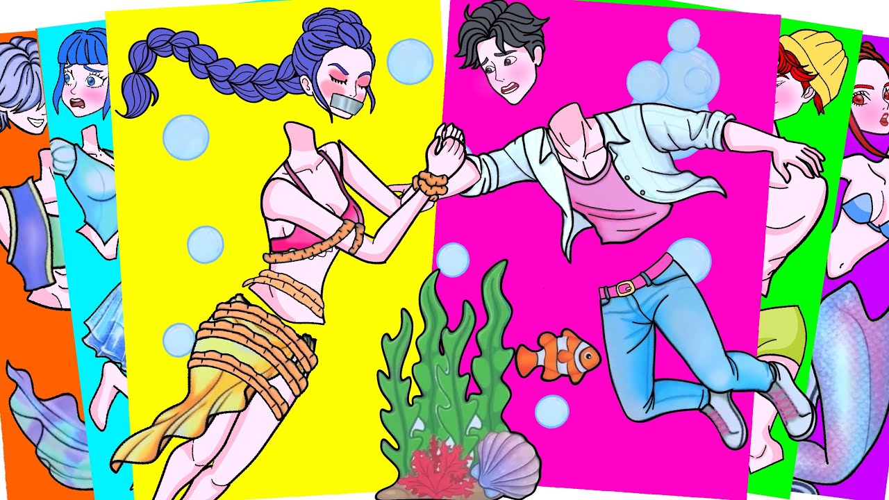 OMG! HUNTRIX RUMI is a MERMAID love JINU SAJA | KPOP DEMON HUNTERS ...