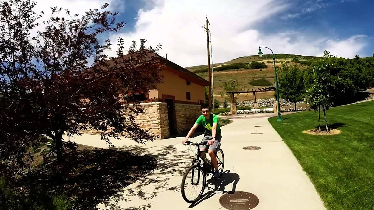 Provo canyon bike ride - YouTube