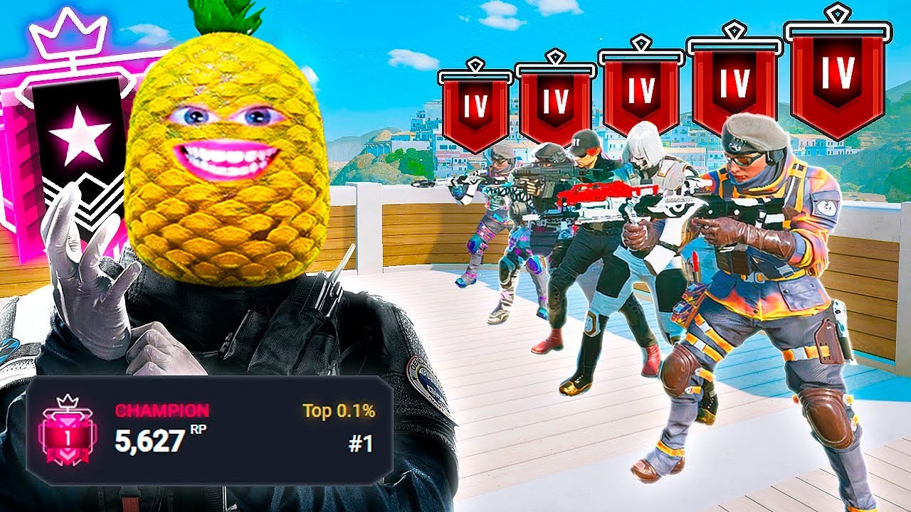 Sir Pineapple Has Mastered Siege X - YouTube